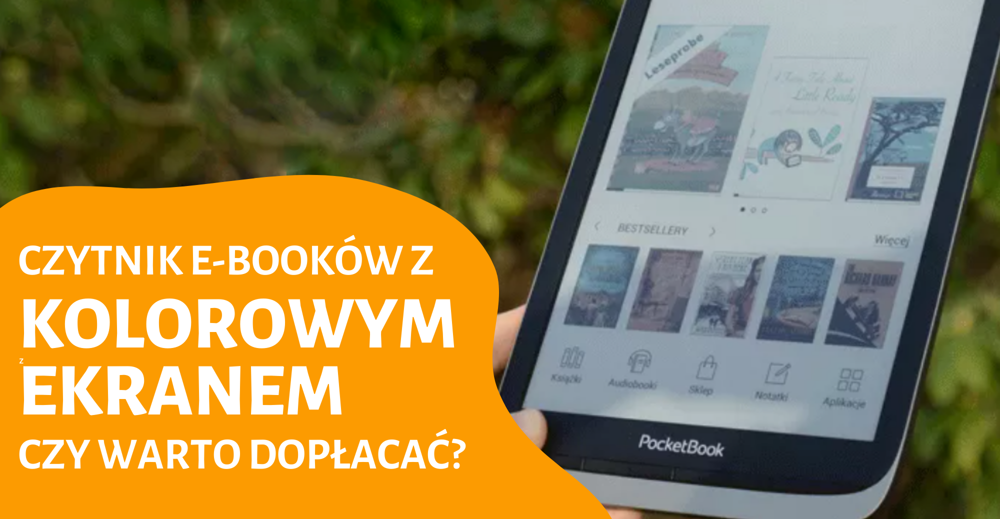 Czytnik e-booków z kolorowym ekranem E-Ink - warto?