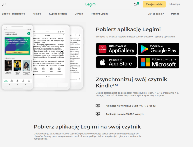 Jak zainstalować Legimi? | Blog Czytio.pl