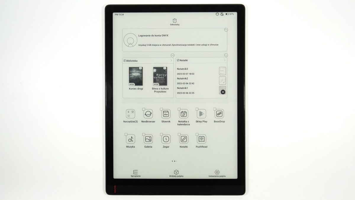 Onyx Boox Tab X – pierwsze wrażenia | Blog Czytio.pl